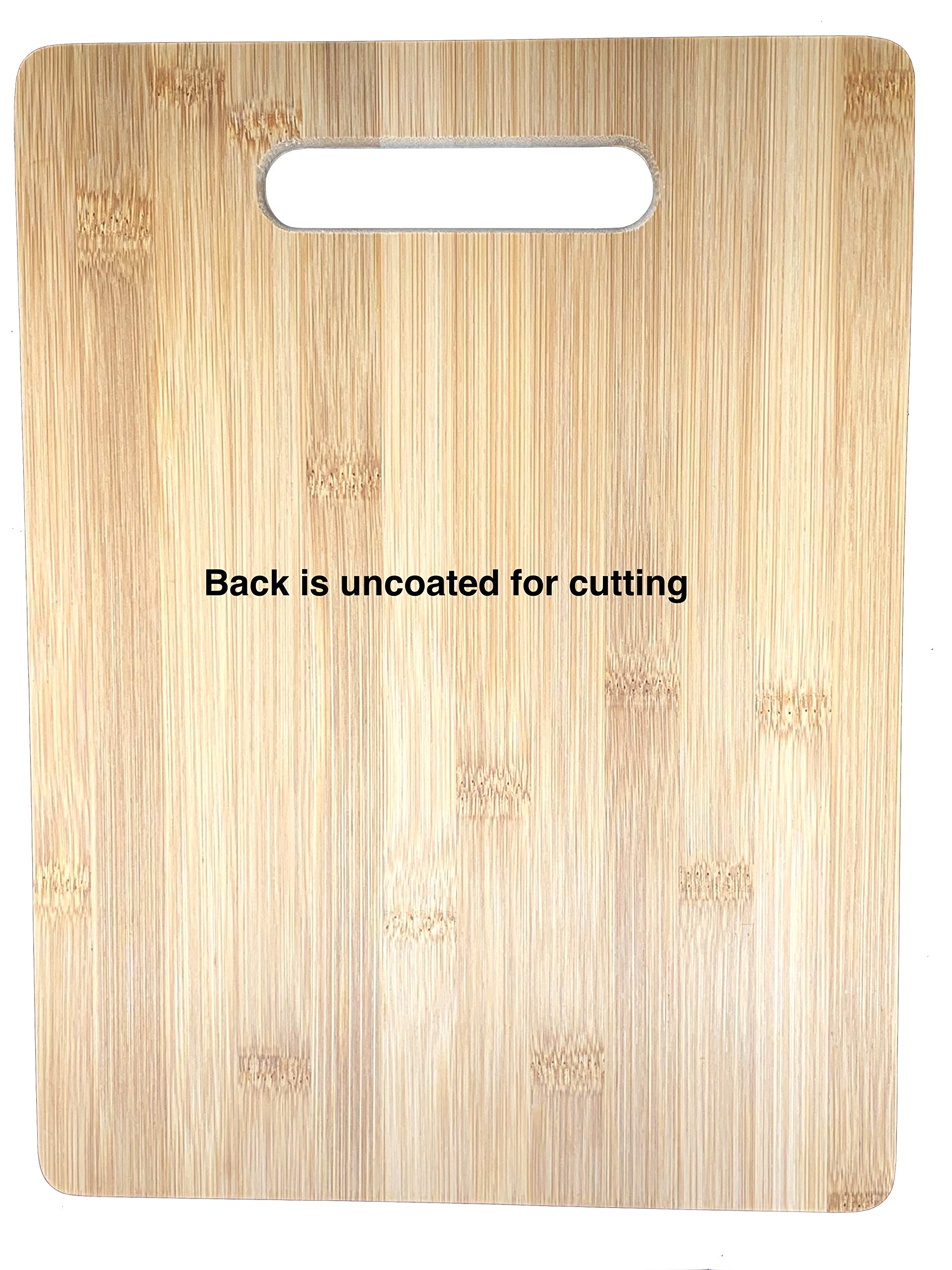 Gift for Niece Birthday, Christmas niece present Engraved Bamboo Cutting board 9” x 12”