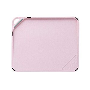 wheat kitchen board 10.9x 13.3x 0.59 inch, cutting board, for dishwasher, with juice wall, knife friendly, easy grip handle, non-slip, chopping board for wheat, chef, professional.