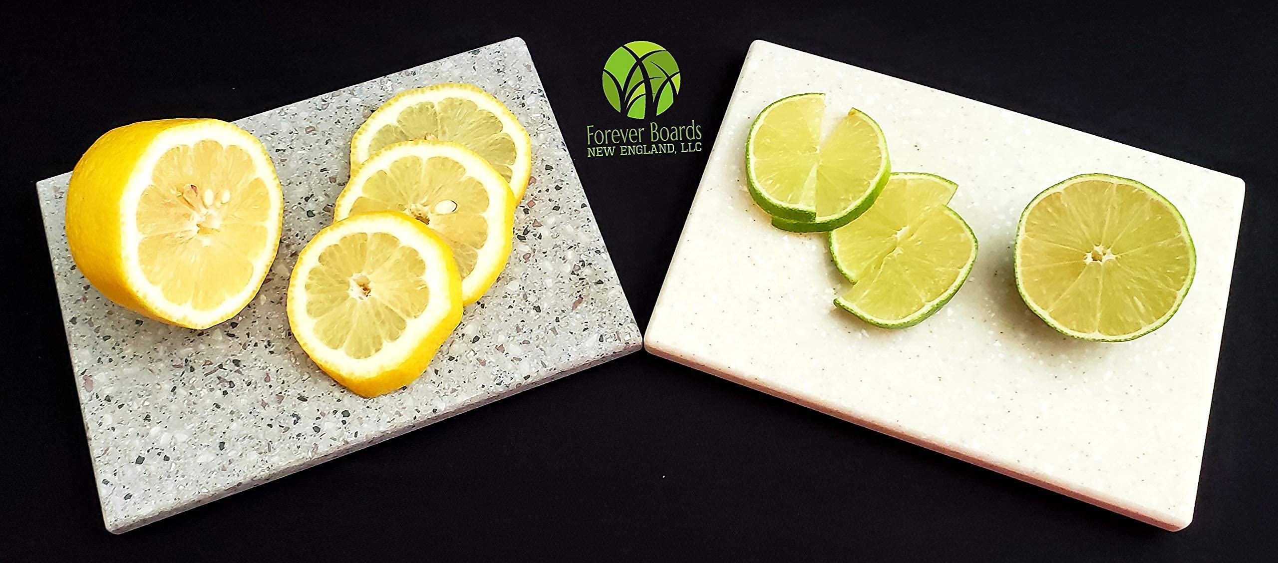 Citrus Reclaimed Solid Surface (I.e. Corian) Cutting Board and Serving Board