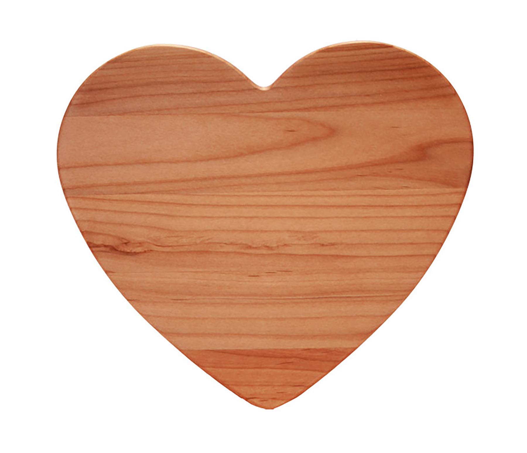 Mini Heart Shaped Serving Board (8" x 8" x .75")