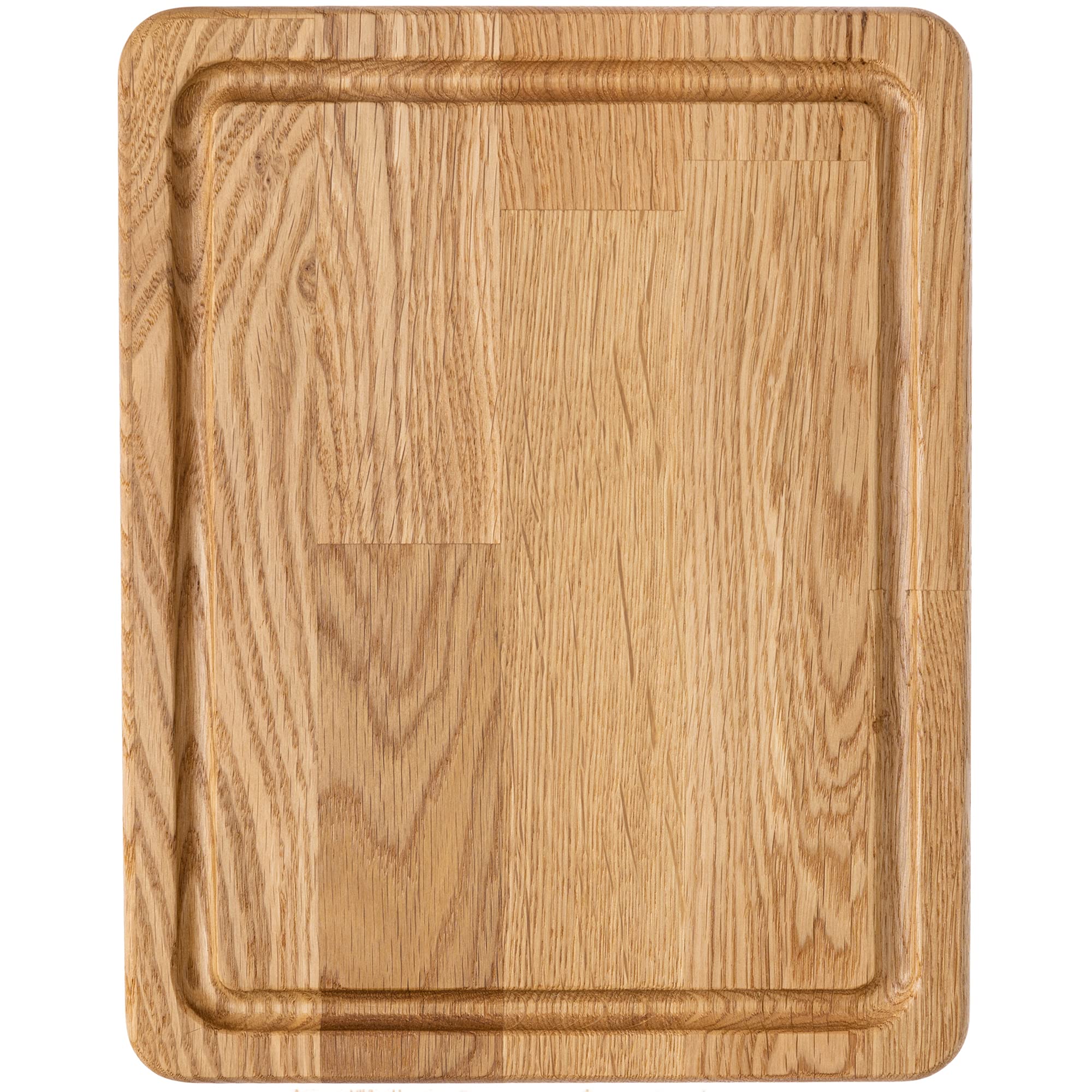 Cutting Board - 10x8 Inches Small Wood Cutting Board - Oak Cutting Board - Real Wood Cutting Board - Chopping Board for Kitchen - Edge Grain Oak Wood Board