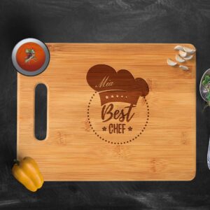 Best Chef cutting board, Custom Engraved Cutting Boards, wooden cutting boards,Personalize butcher board for Mom, Customize Mother's day Gift, Cutting boards, Kitchen, Gift for wifey, Cheese Board