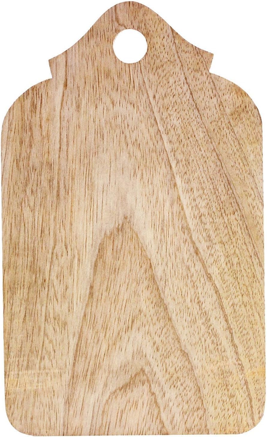 Wooden Small Chopping Board – Wood Cutting Board For Kitchen – Small Wooden Chopping Cutting Board For Cheese, Bread, Vegetable, and Fruits 9 X 5 Inch