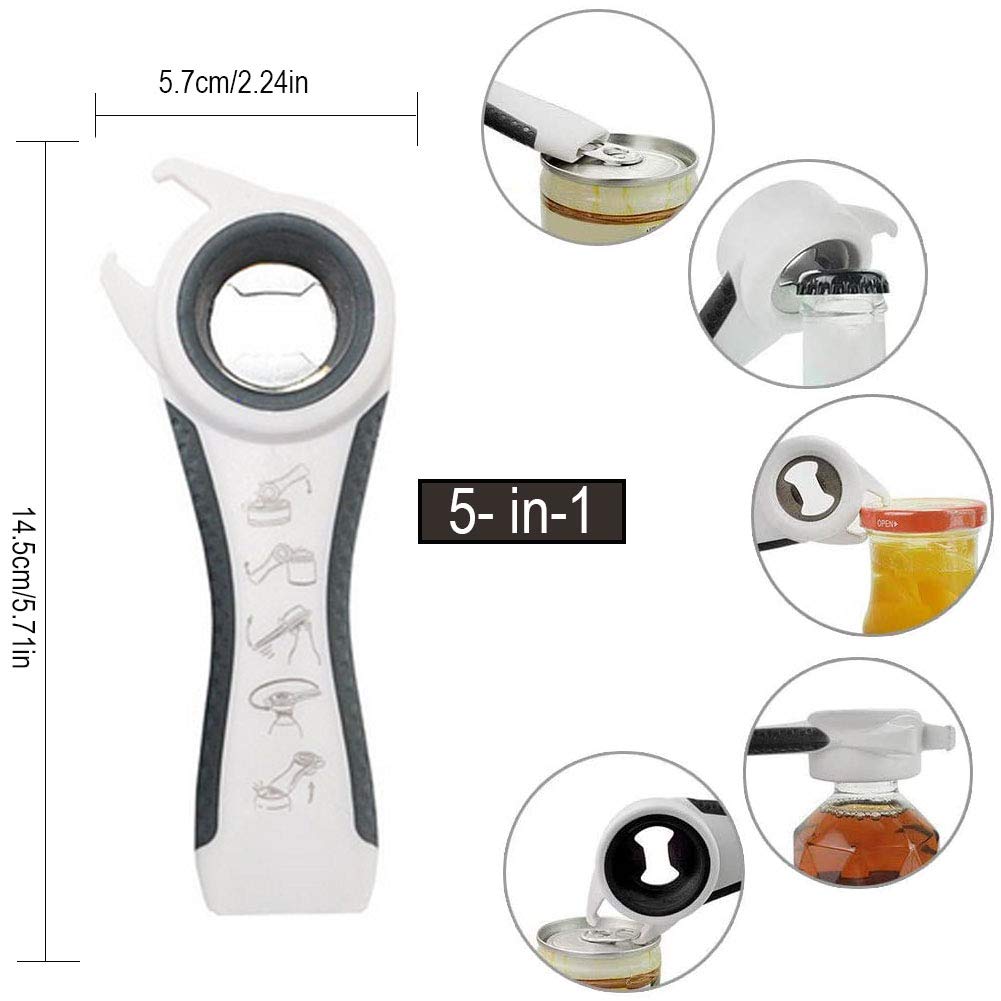 EasyTwist Jar Opener: Maxracy Effortless Lid Opening for Weak Hands & Arthritis | Versatile Bottle Opener | Jar Openers & Bottle Openers