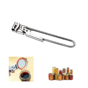 2023 new jar opener for weak hands, adjustable stainless steel can opener, jar gripper tight lid opener, kitchen gadgets, easy jar opener for the elderly and children (a1-1pcs-standard model)