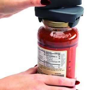 Jokari Easy Grip Adjustable Jar Opener to Open Jars with Lids of Virtually Any Size. Perfect Kitchen Gadget Accessory So Anyone With Arthritis, Weak Grip Strength or Sore Hands Can Twist Tops Easily