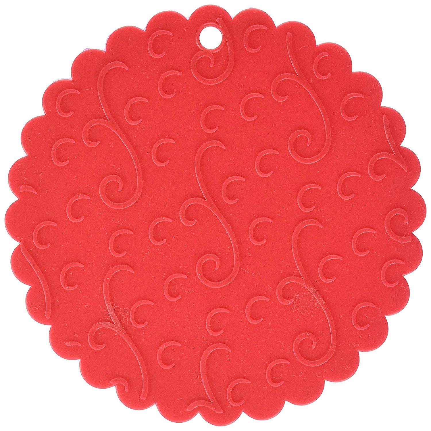 Norpro Grip Silicone Jar Opener Potholder Trivet Red Non Slip Grip 566 (2-Pack)