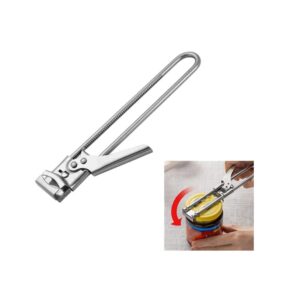 adjustable jar opener, adjustable multifunctional stainless steel can opener jar lid gripper, manual jar bottle opener kitchen accessories