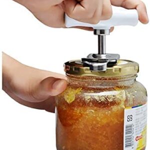 Jar Opener for Weak Hands, Jar Opener Tool - Adjustable Stainless Steel Good Grip Jar Opener for for Seniors Arthritis Women Chilren Elderly to Open Jar Easily