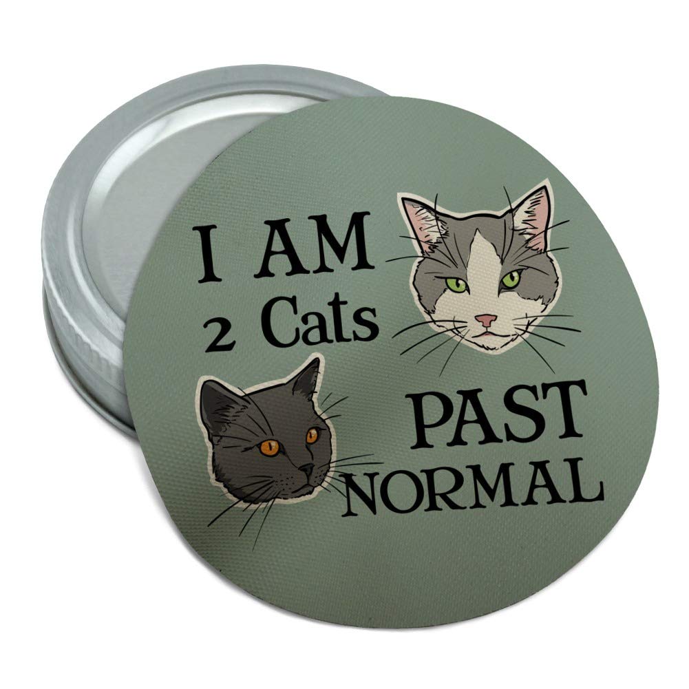 Two Cats Past Normal Round Rubber Non-Slip Jar Gripper Lid Opener