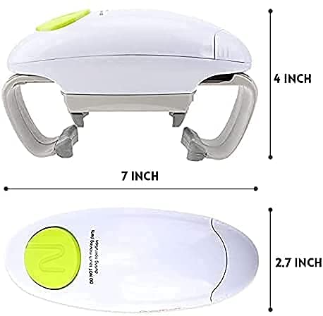 Electric Jar Opener for Weak Hands, one touch automatic deluxe jar opener for seniors with arthritis, chef, Hand Injury and children, for all kinds of Jars