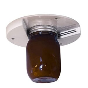 paradmas jar opener for weak hands, under kitchen cupboard jar lid and bottle cap opener, easy under table opener and bottle opener to easily open any size jar