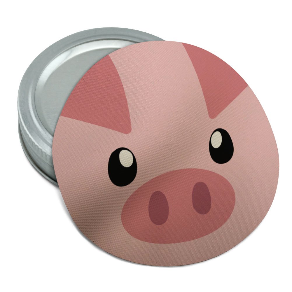 Pig Face Farm Animal Round Rubber Non-Slip Jar Gripper Lid Opener