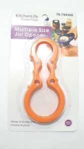 kitchen life multiple size jar opener assorted colors