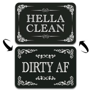 dishwasher magnet clean dirty sign qmmd hella clean and dirty af magnet clean dirty magnet for dishwasher