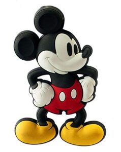 disney retro mickey soft touch magnet,multi-colored,4"