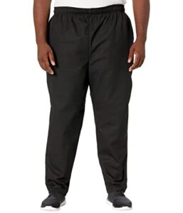 red kap baggy chef pants black lg