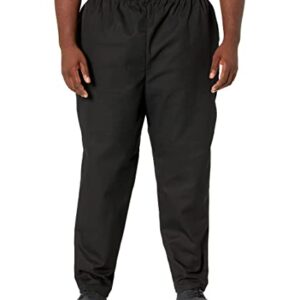 Red Kap Baggy Chef Pants Black LG