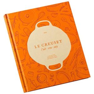 Le Creuset Cookbook, Orange, 8.75" x 11"