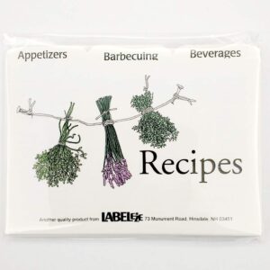 Recipe Card Divider 3-by-5-Inch Set