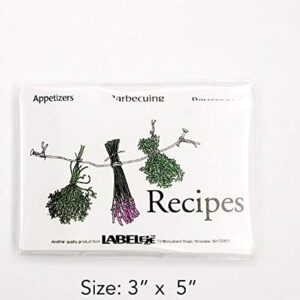 Recipe Card Divider 3-by-5-Inch Set