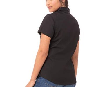 Chef Works Women's Universal Shirt, Black, Small