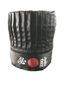 hibachi chef hat (black2)