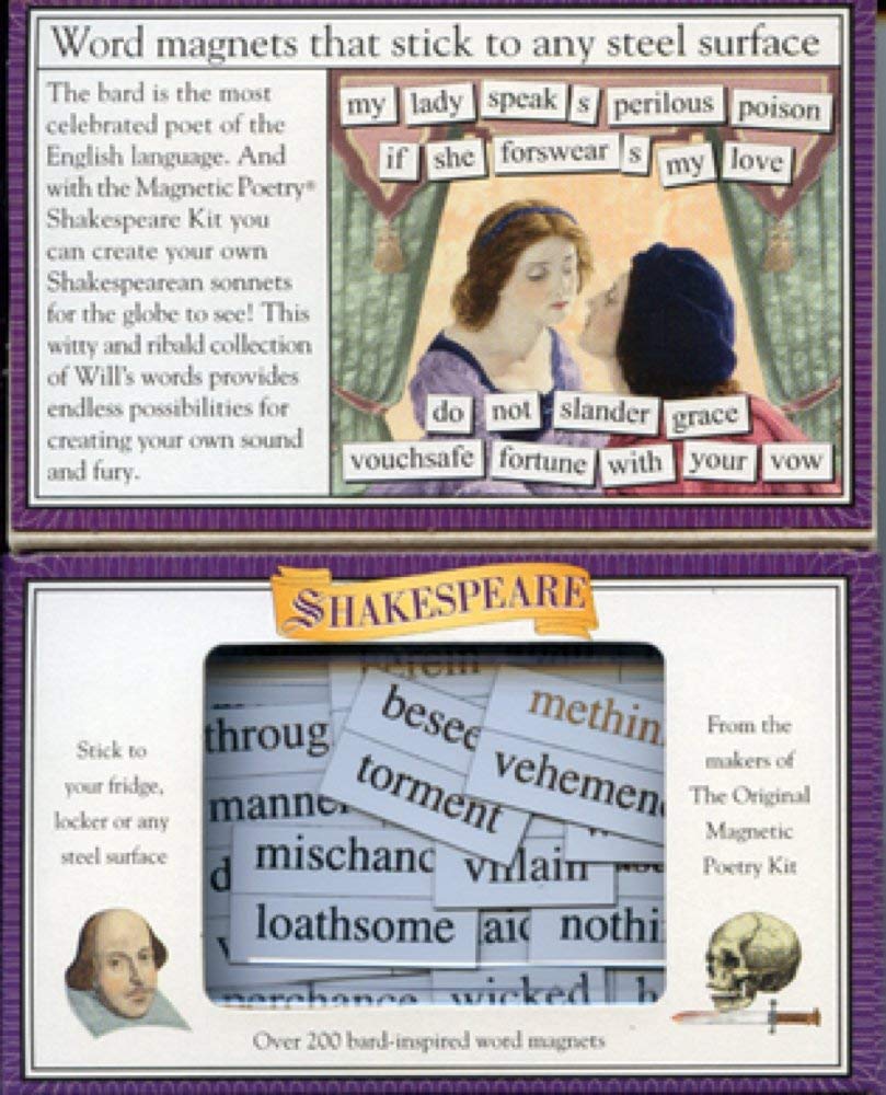 Magnetic Poetry Kit: Shakespeare