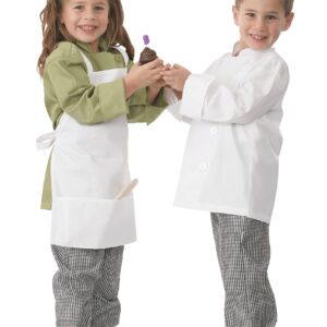 Chef Works Kids Kids Chef Coat, White, Medium