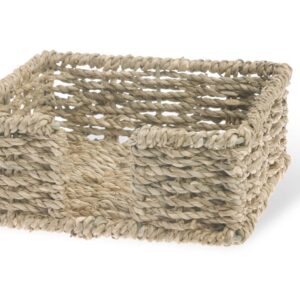 Boston International, Seagrass Cocktail Napkin Caddy, Size