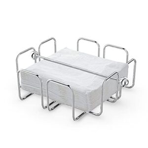 levimetree flat napkin holder for table-kitchen napkin dispenser serviette holder kitchen & dining room décor, decorative clear cocktail napkin kitchen décor napkin holder for dining table