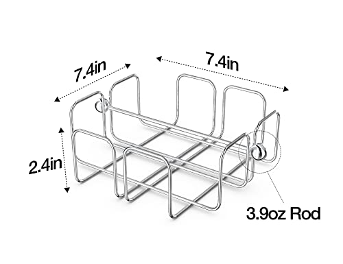 LEVIMETREE Flat Napkin Holder for Table-Kitchen Napkin Dispenser Serviette Holder Kitchen & Dining Room Décor, Decorative Clear Cocktail Napkin Kitchen Décor Napkin Holder for Dining Table