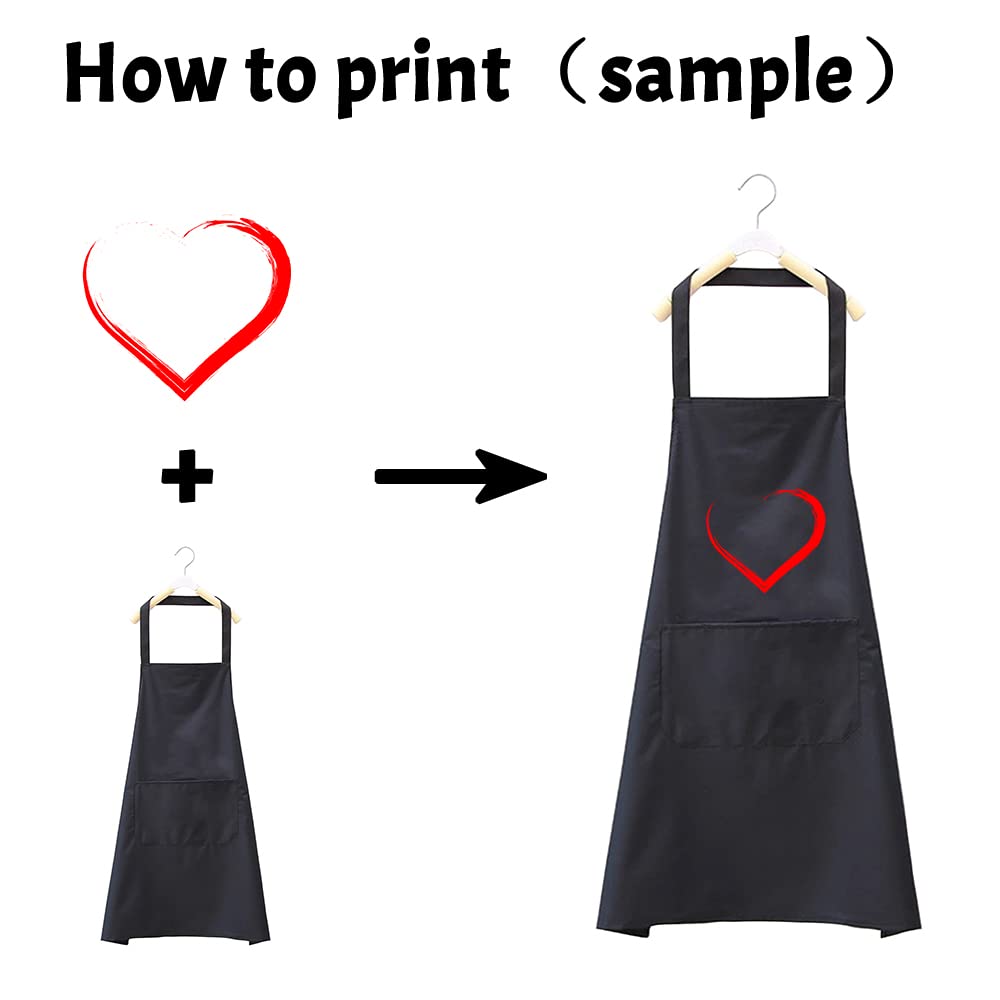 ZMvise Personalized Kitchen Apron Custom Your Design Text Logo Women Men Aprons