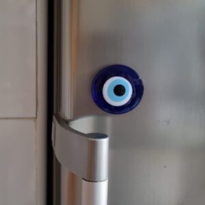 Blue Turkish Eye Fridge Magnet for Good Luck Decoration or Gift