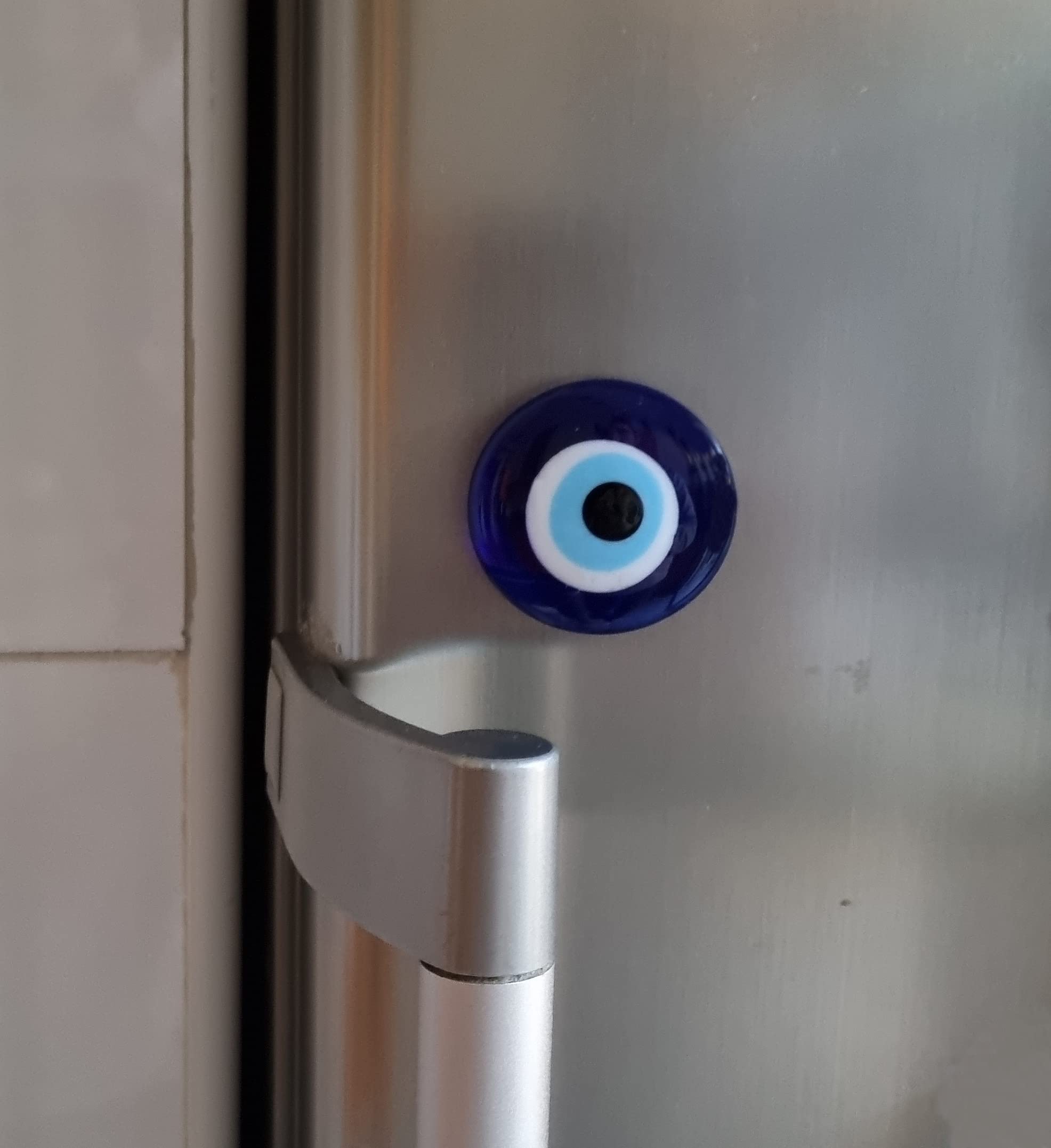 Blue Turkish Eye Fridge Magnet for Good Luck Decoration or Gift