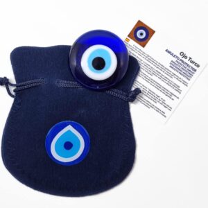 Blue Turkish Eye Fridge Magnet for Good Luck Decoration or Gift