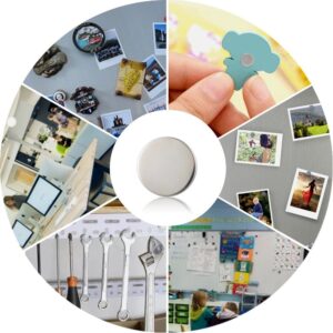 wotoy 45 Pieces 12x1mm DIY Personalized Multi-Use for Fridge Door Whiteboard Map Bulletin Boards