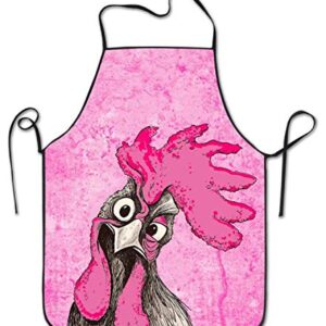 YISHOW Regniz Aprons for Women Plus Size Adult Aprons Funny Chicken Illustration for Inspiration Kitchen Woman Aprons Aprons Bulk Adultsimple