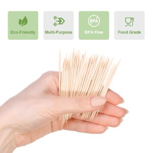 Avesfer 3 PCS Toothpick Holder Dispensers with 900 PCS Toothpicks Pop-Up Automatic Tooth Pick Dispenser for Kitchen Restaurant Thickening Container Pocket Novelty, Sturdy Safe Portable Storage Box