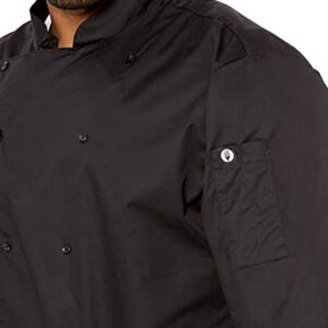 Chef Works Men's Avignon Bistro Shirt, Black, Large