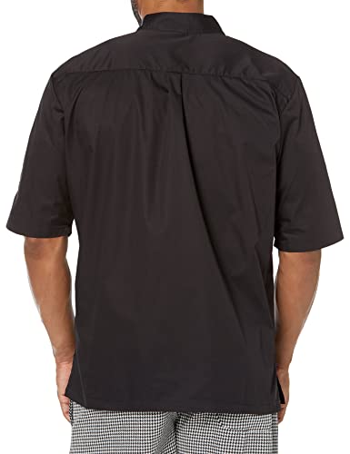 Chef Works Men's Avignon Bistro Shirt, Black, Large