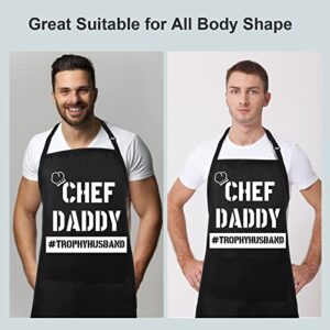 SELORY Christmas Funny Gifts for Dad,White Elephant Gifts for Dad From Daughter Son Wife,Cool Apron Gifts for Husband,Funny Gifts for Men,Birthday Gifts for dad Husband,BBQ Apron Dad Gifts for Men