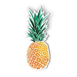 pineapple - magnet - car fridge locker - select size