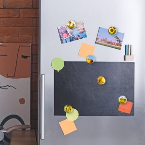 Sunflower Glass Fridge Magnets, Pretty Refrigerator Magnets for Kitchen School Office Cabinet Refrigerator Whiteboard Photo 6pcs