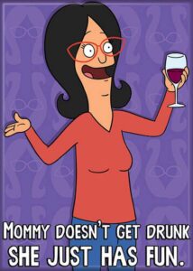 ata-boy bob’s burgers 'mommy has fun' magnet - 2.5" x 3.5" magnet for refrigerators, whiteboards & locker decorations…