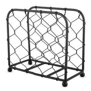 GoCraft Chicken Wire Napkin Holder | Rustic Farmhouse Napkin holder for Kitchen (Black Finish)