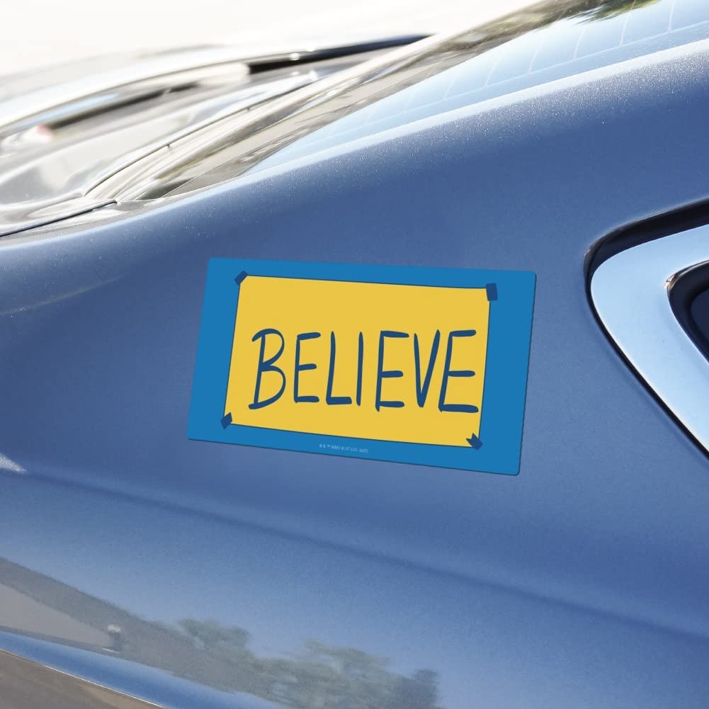 Ted Lasso Believe Automotive Car Refrigerator Locker Vinyl Magnet