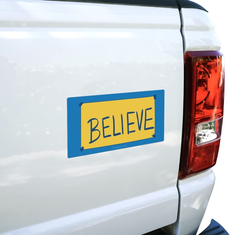 Ted Lasso Believe Automotive Car Refrigerator Locker Vinyl Magnet