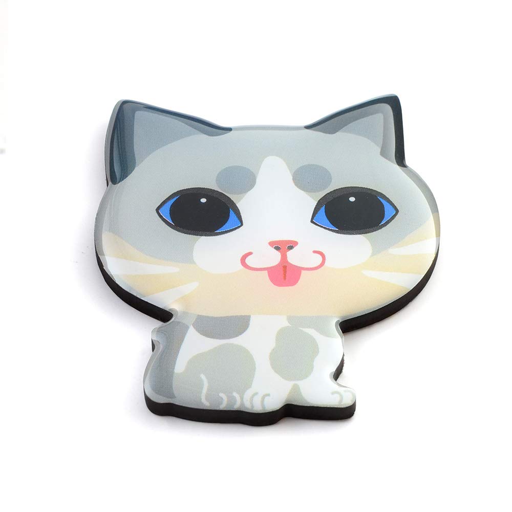 Cute Cartoon Cat Fridge Magnets - 6 PCS Refrigerator Magnets Set Office Magnets Calendar Magnets Whiteboard Magnets Christmas Magnets Decorative Magnets