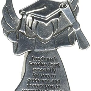 Cathedral Art (Abbey & CA Gift Graduation Angel Visor Clip, 2-1/2-Inch, Silver